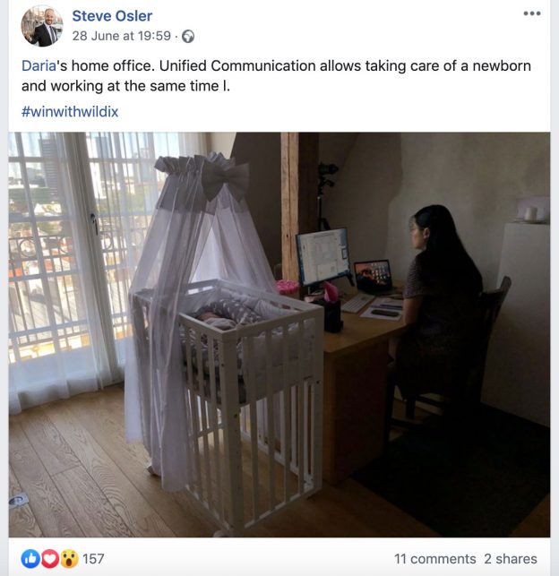 UC&C können bei der Vereinbarkeit von Beruf und Familie helfen